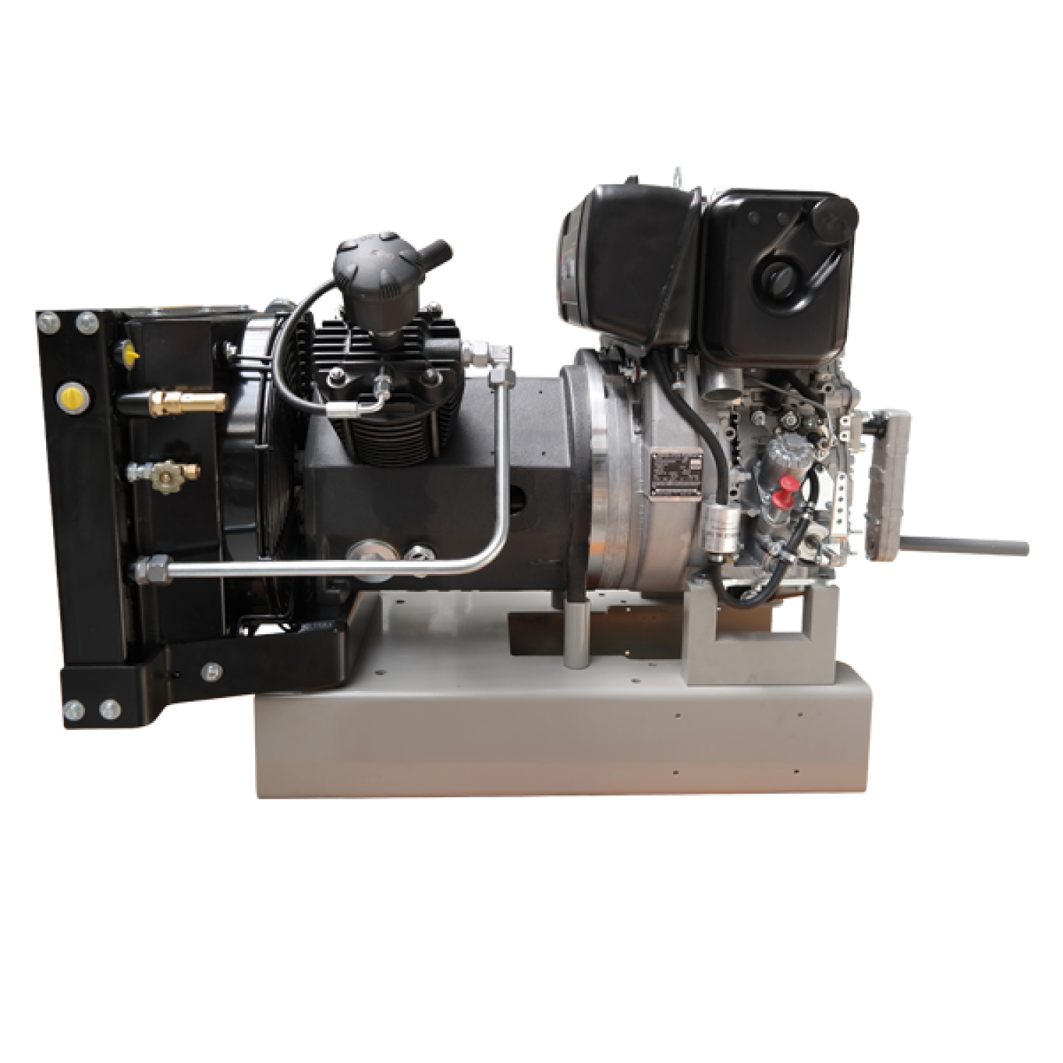 Diesel driven starting air compressor 2L-15HD | DENO Compressors B.V.